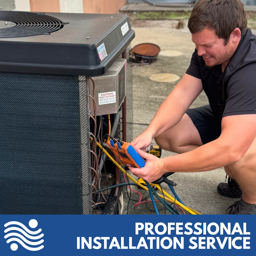 Free Professional Installation Service – Oasis Pool Heaters